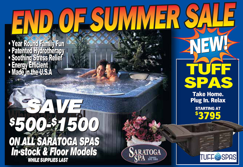 Relax at Home in a New Spa from Monarch Pools & Spas